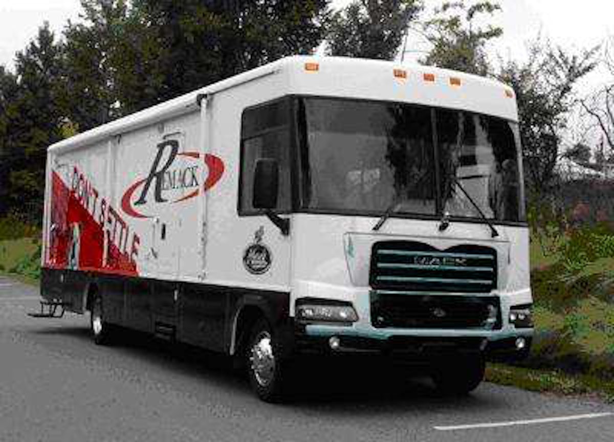 ReMack mobile training center brings message to customers | Commercial ...