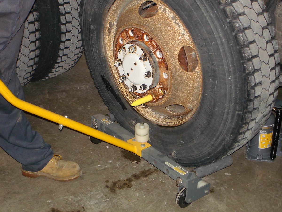 Line up wheel studs, rim holes with Gaither’s O-Line-Er | Commercial ...