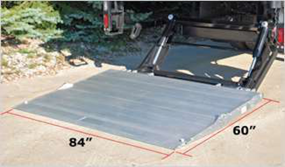 Waltco designs liftgate for heavy-duty level-ride applications ...