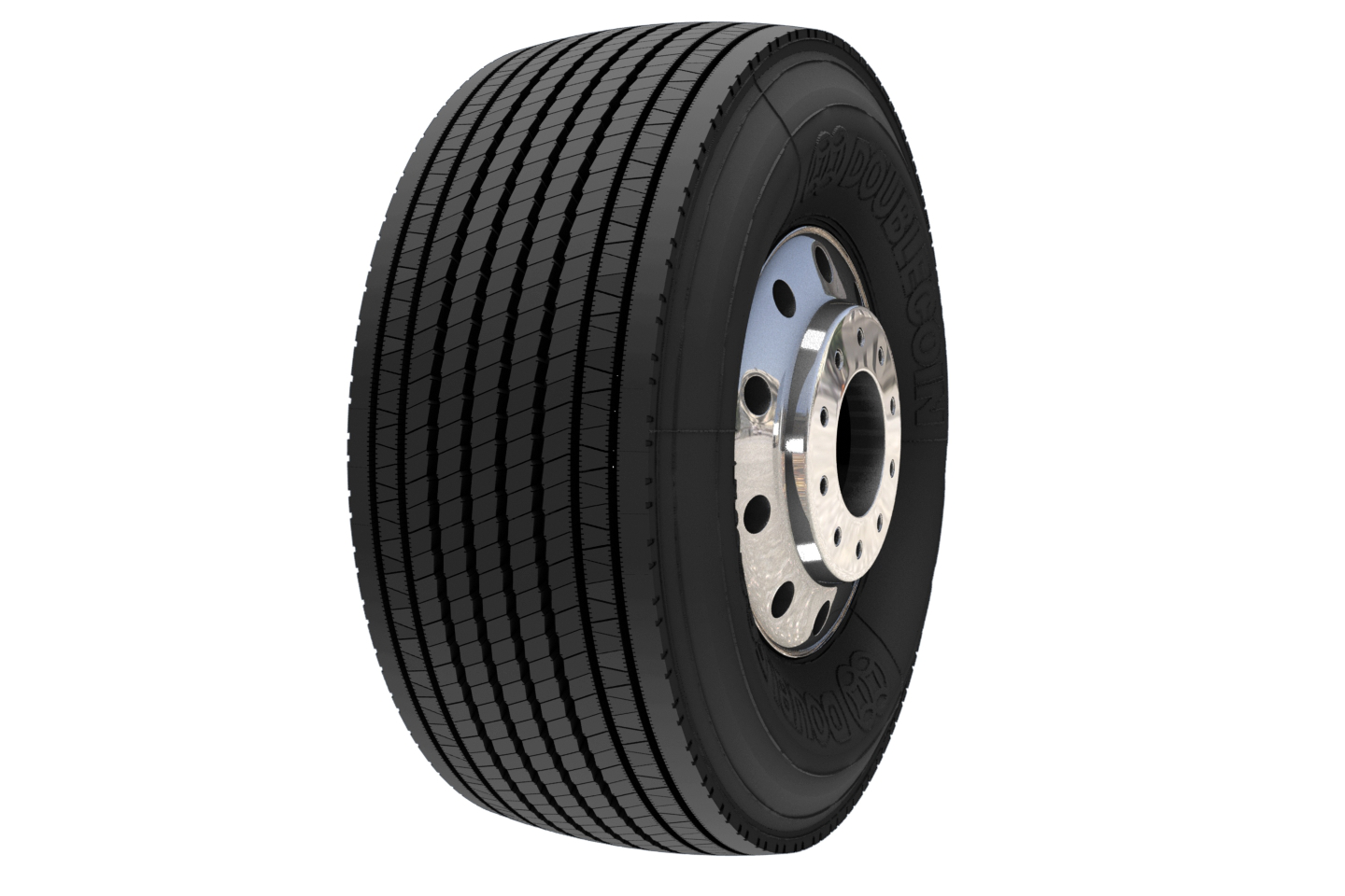 Double Coin unveils fuel-efficient super wide tire | Commerical Carrier ...