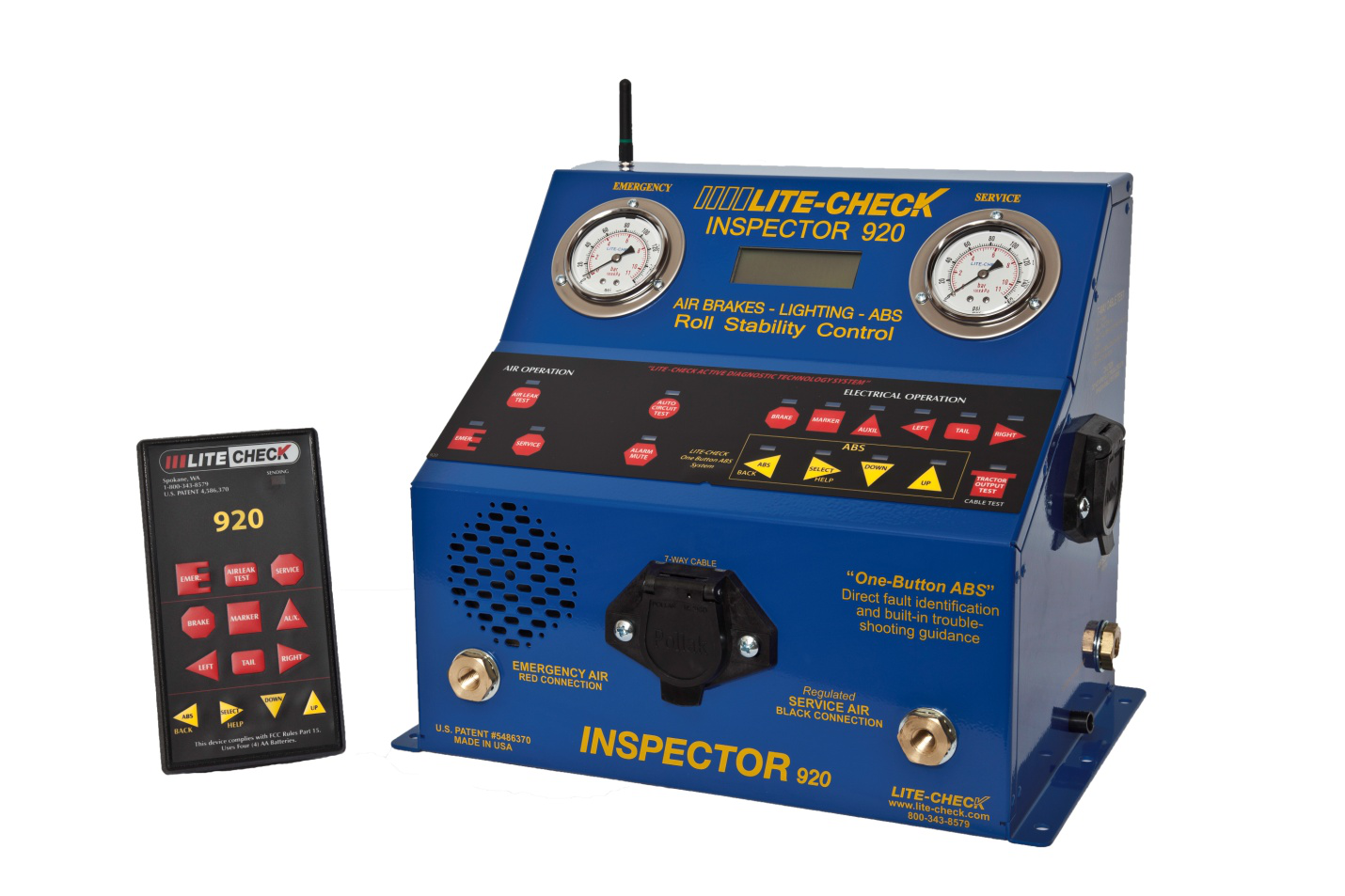 Lite-Check offers Inspector 920 tester for trailer electronics and ABS ...