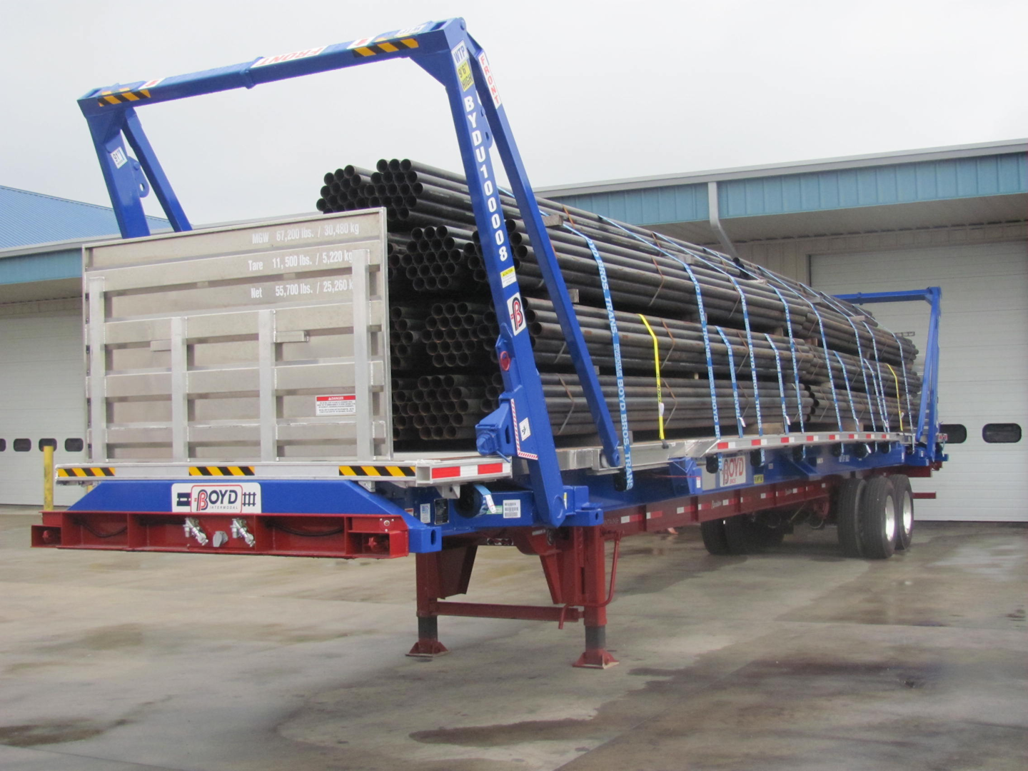 Boyd Bros., Raildecks develop intermodal flatbed | Commercial Carrier ...