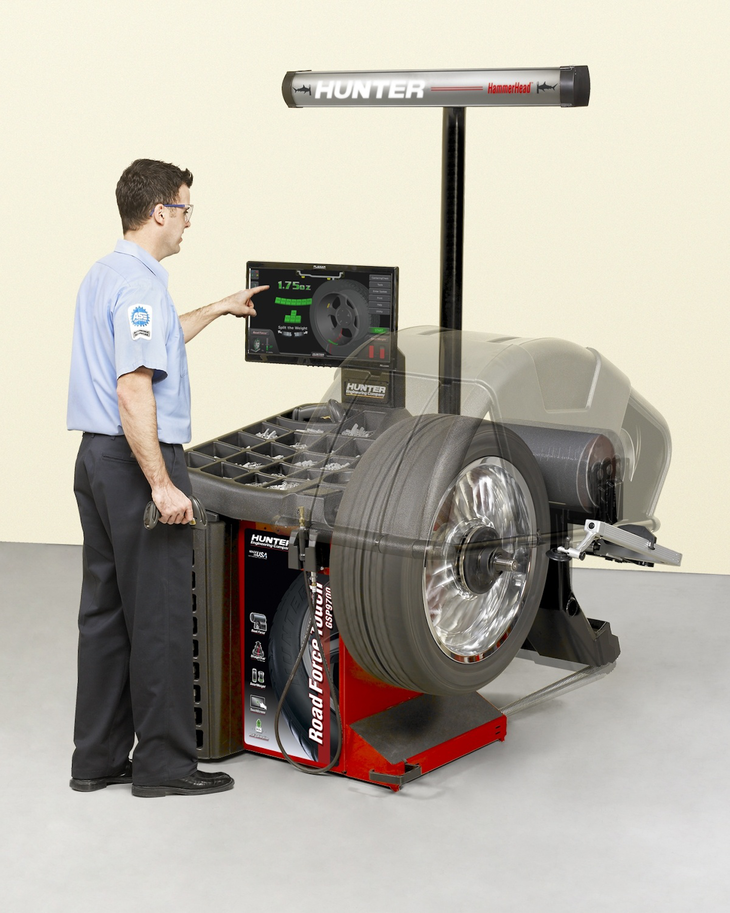 Hunter rolls out Road Force Touch wheel balancer | Commercial Carrier ...
