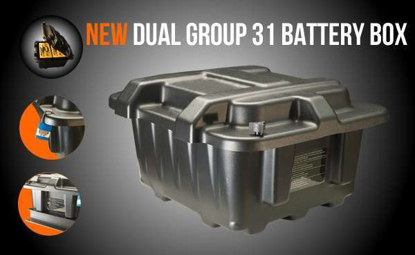Dual Group 31 Battery Tray