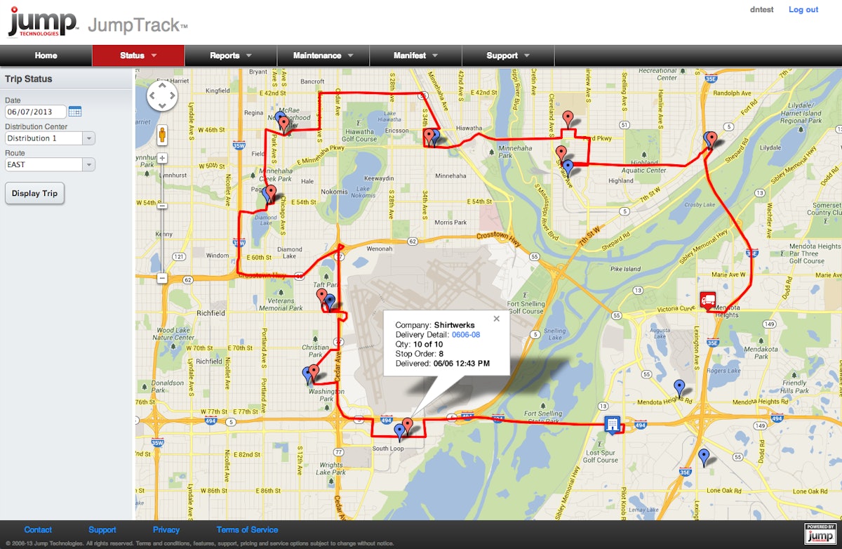 JumpTech adds mapping to POD system | Commercial Carrier Journal