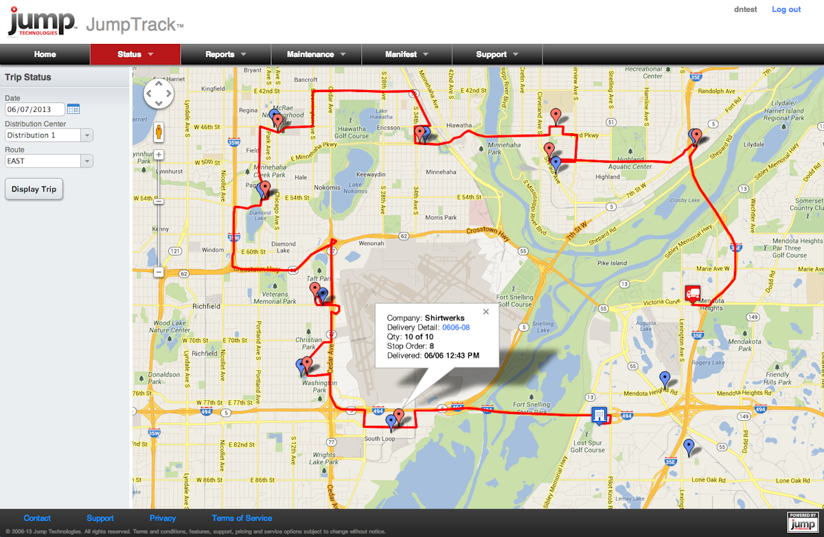 JumpTech adds mapping to POD system | Commercial Carrier Journal