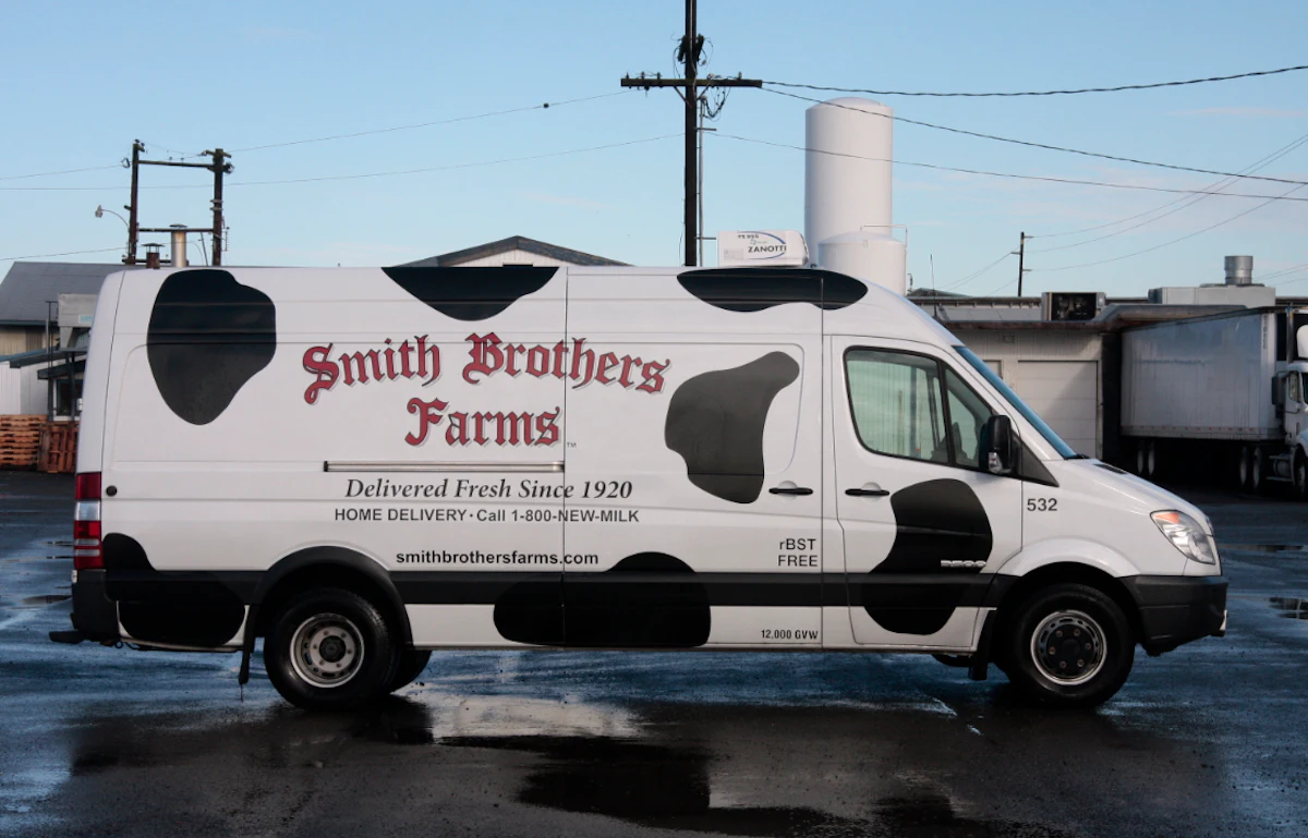 Cows or camo, fleet graphics deliver company brands | Commercial ...