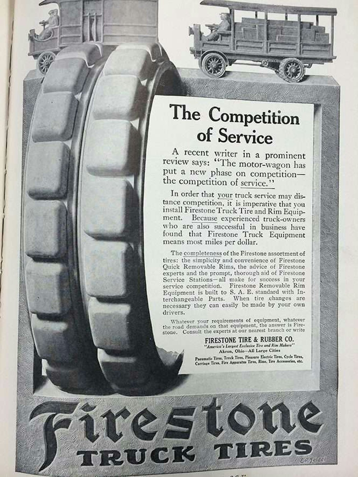 Looking Back 100 Years: Firestone | Commercial Carrier Journal