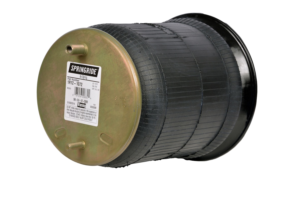 SpringRide develops air spring for 2nd and 3rd truck owners ...