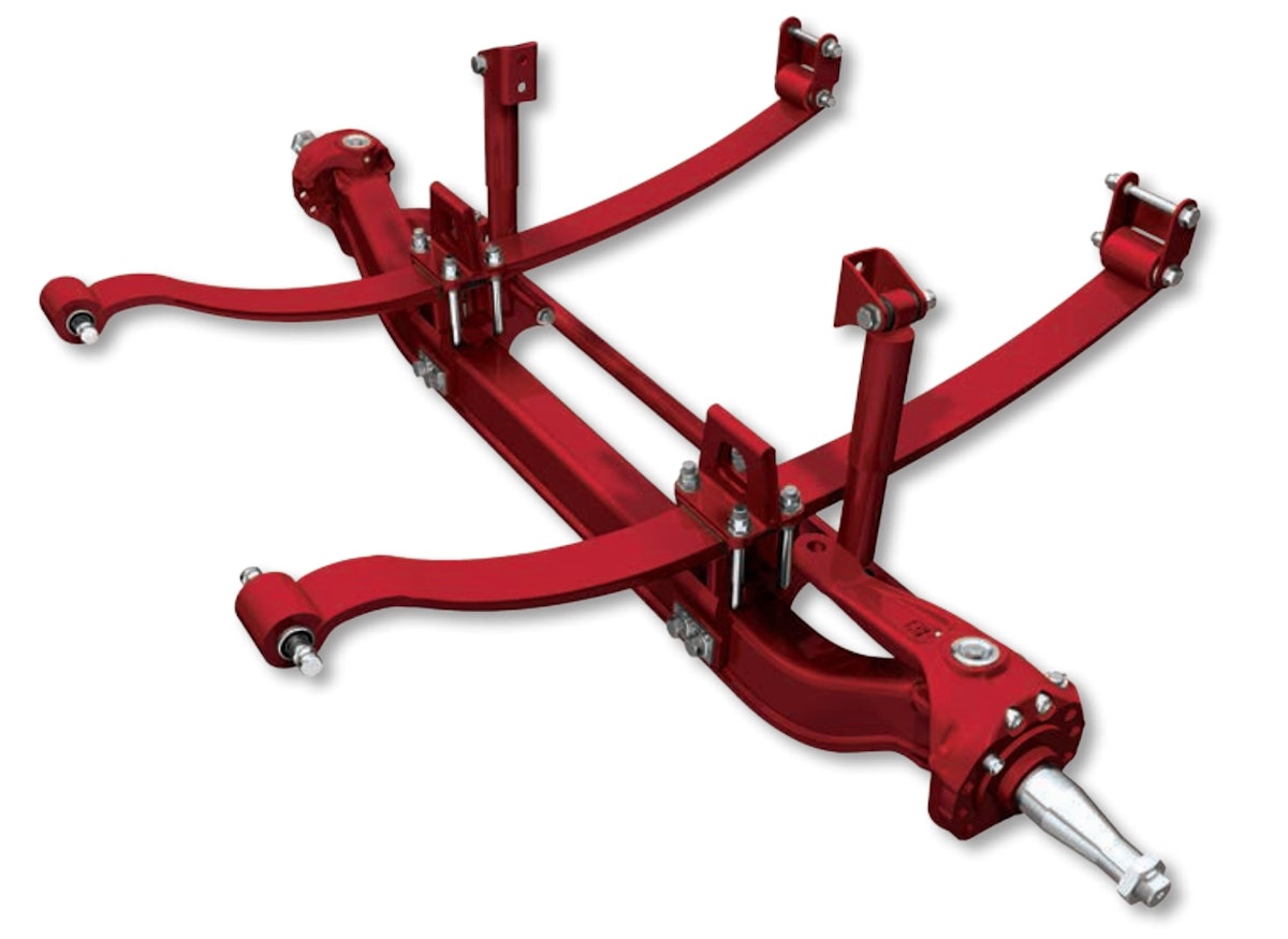 Hendrickson debuts SOFTEK NXT front steer axle at MATS | Commercial ...