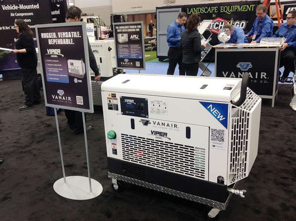 Vanair Viper Brings Big Air Power And Fuel Efficiency To Jobsite ...