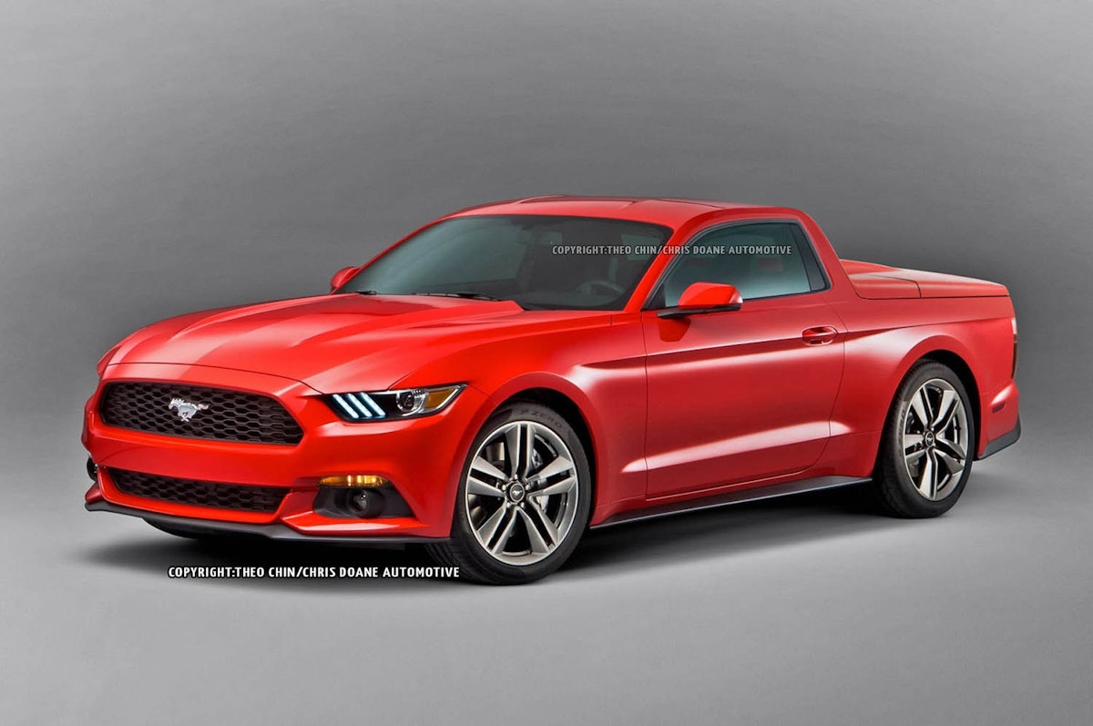 2016 Mustang Pickup Concept Uncovered Commercial Carrier Journal