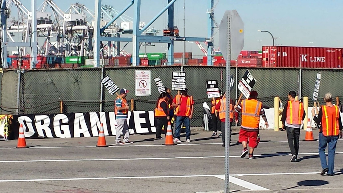 Port trucker unrest continues as strikes against carriers expand ...