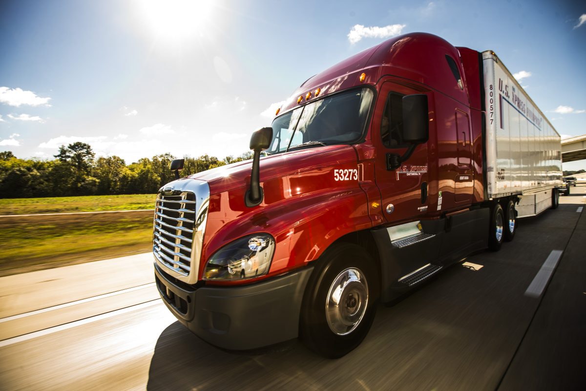 US Xpress lease purchase program offer Freightliner Cascadia ...