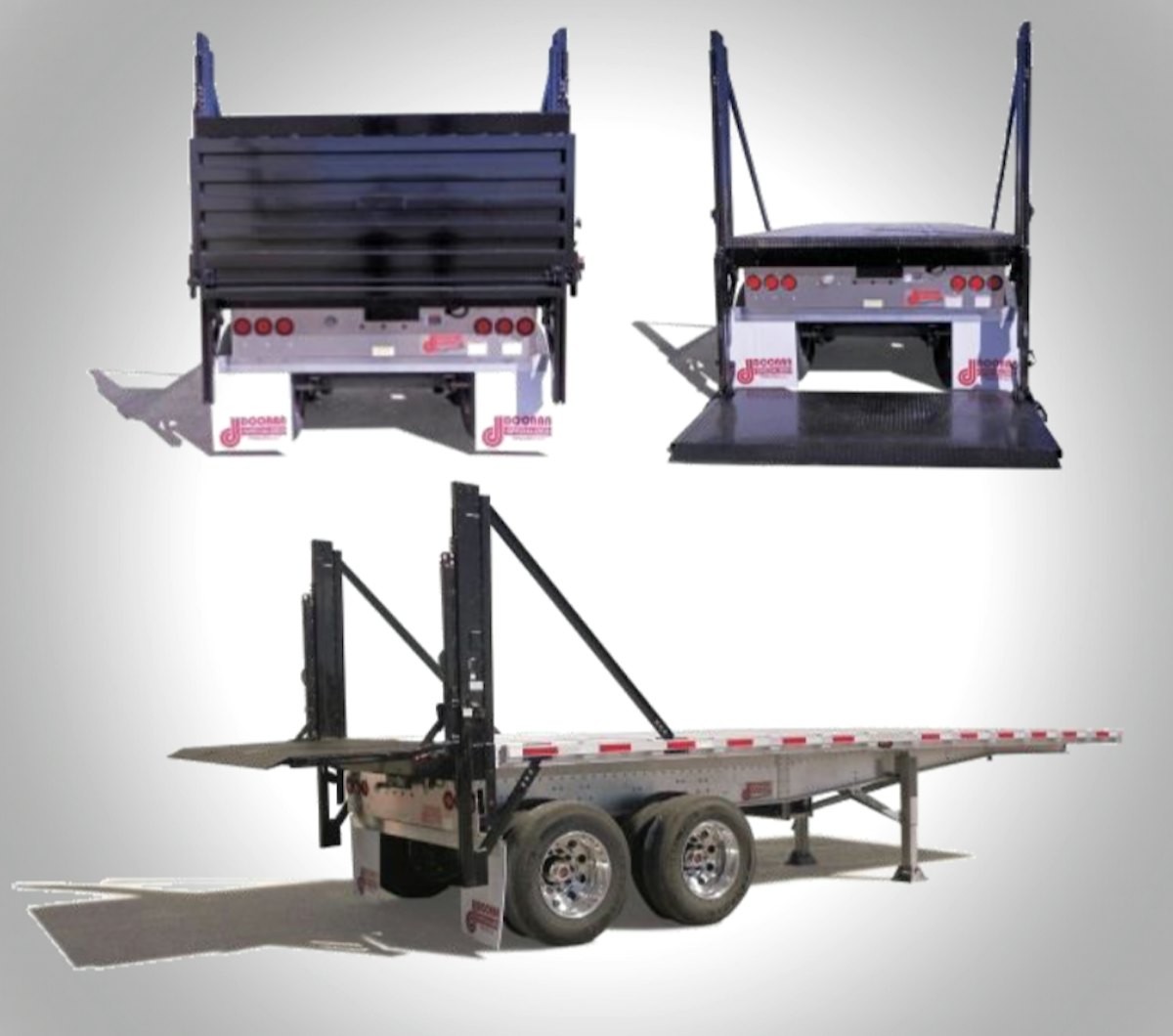 Doonan unveils flatbed liftgate trailer | Commercial Carrier Journal
