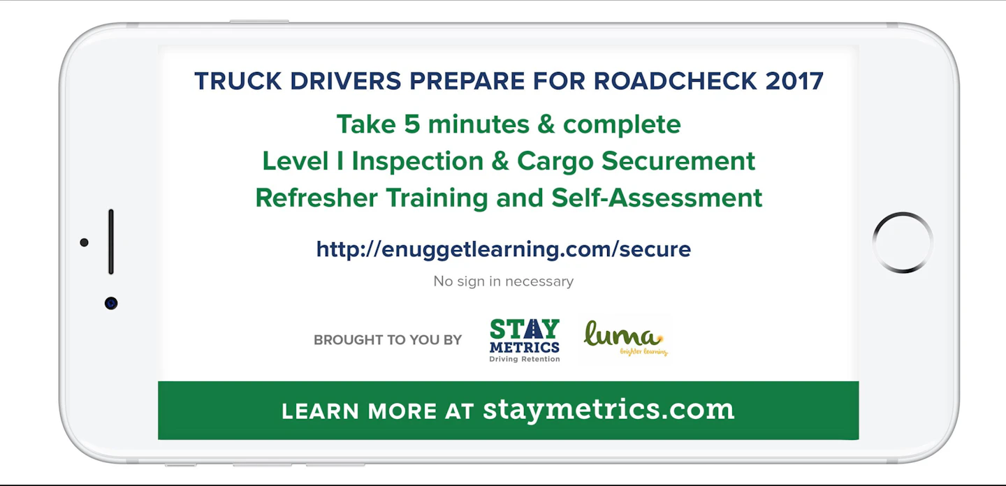 Suppliers give cargo securement training for CVSA inspection ...