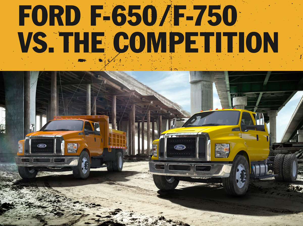 Ford compares 2017 F-650, F-750 with competition | Commercial Carrier ...