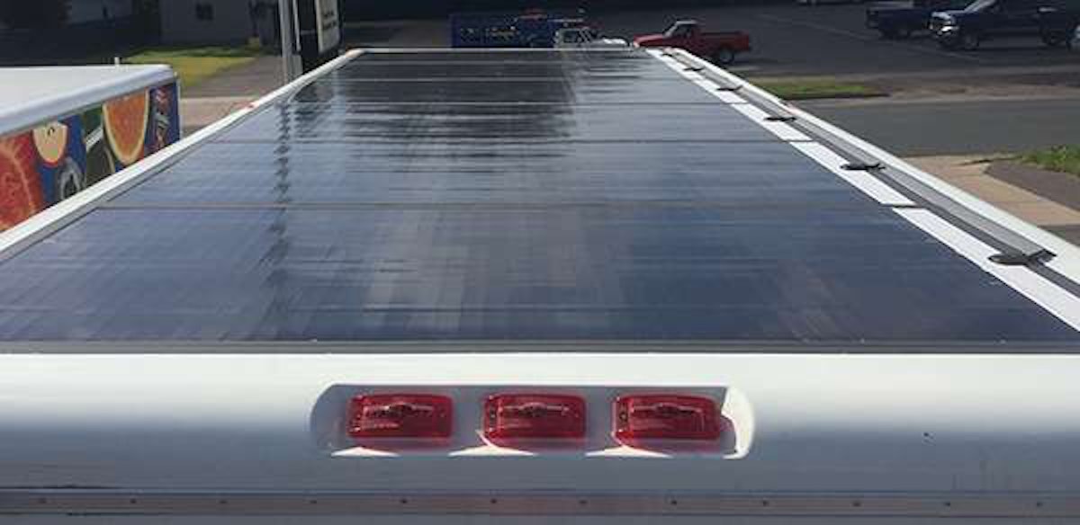 NACFE: Truck- and trailer-mounted solar panels a viable power source ...