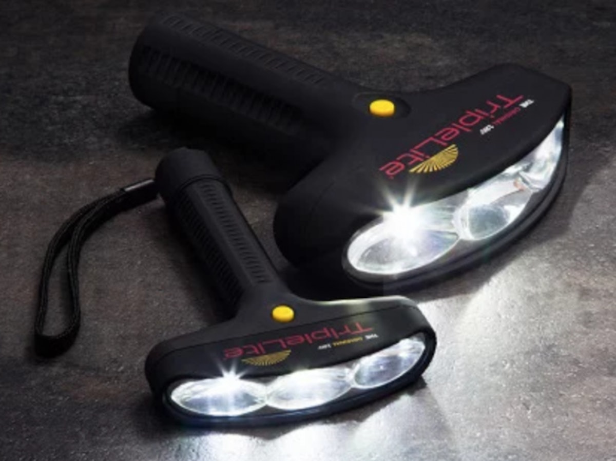 TripleLite flashlight casts 180 degree beam | Commercial Carrier Journal