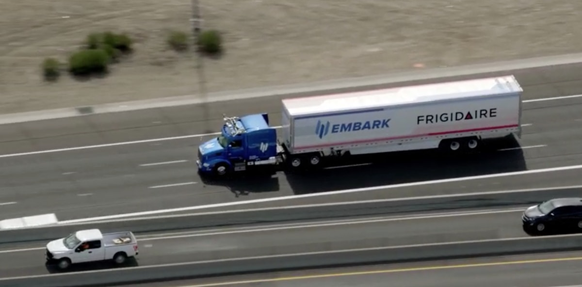 Embark completes trip across the country in autonomous truck ...