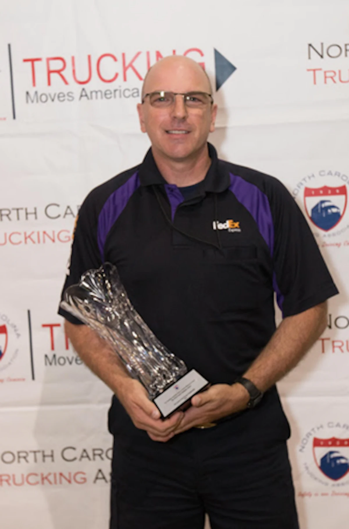FedEx driver with 1M safe miles wins North Carolina trucking ...