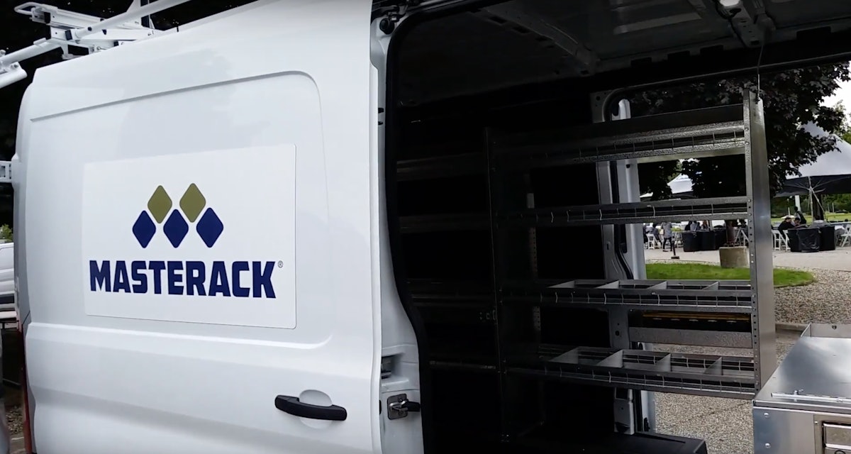 Masterack provides a close-up look at their embossed aluminum shelving ...