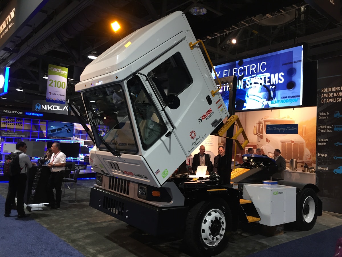 Meritor, TransPower build several electric terminal tractors ...