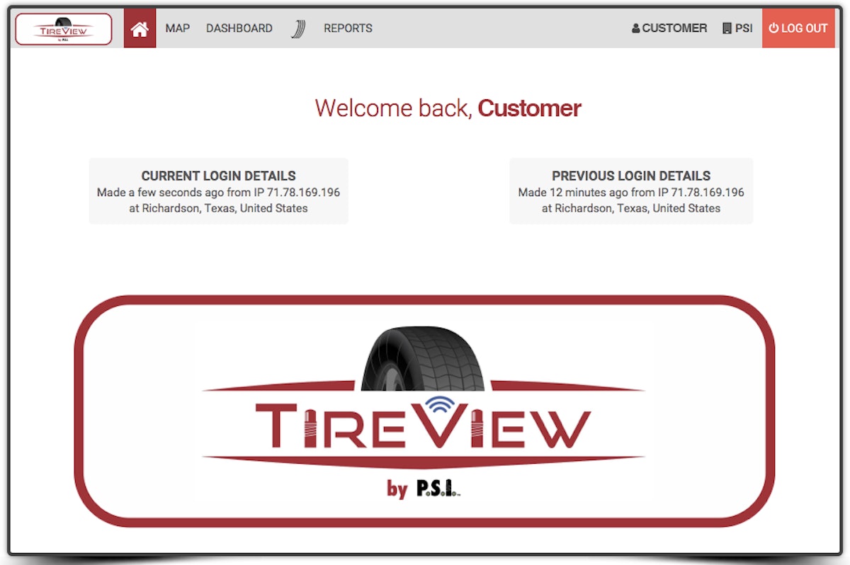 Tire analytics platform for fleet managers from P.S.I. | Commercial ...