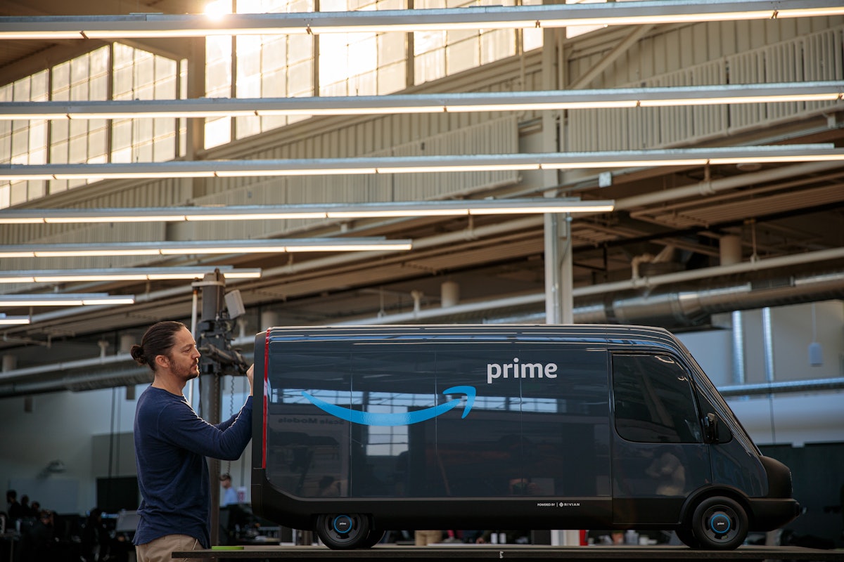 Amazon releases behind-the-scenes video of Rivian electric van ...