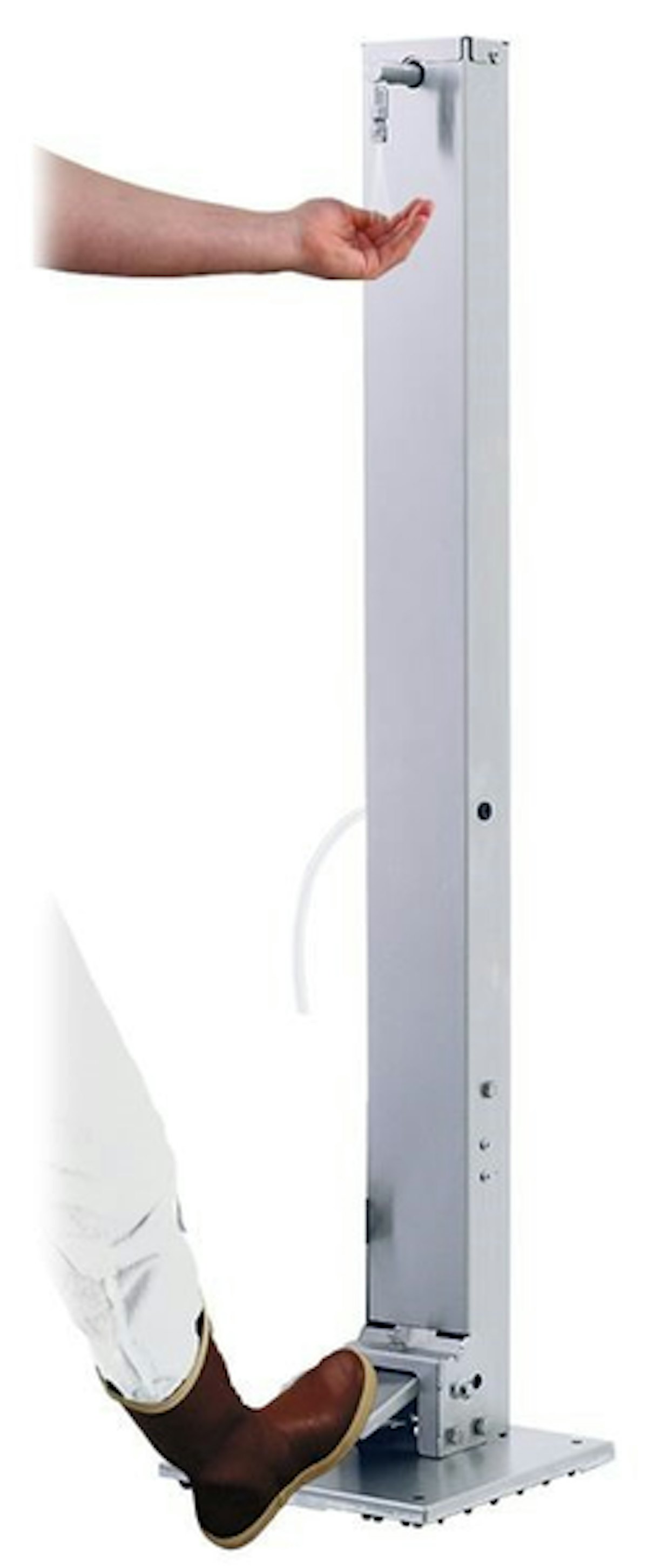 Whiting’s foot pump antiseptic dispenser | Commercial Carrier Journal