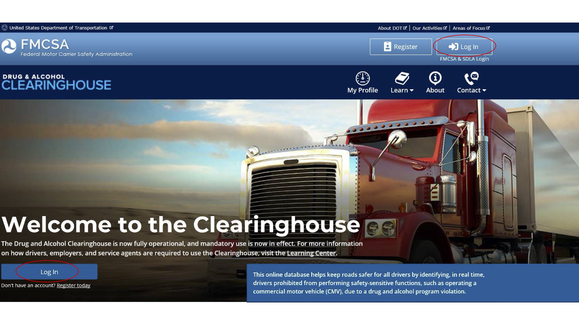 Quick DOT Clearinghouse how-to for fleet managers | Commercial Carrier ...