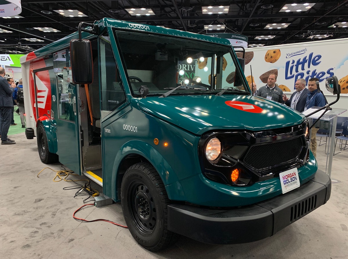Morgan Olson's new delivery van available in all-electric and internal ...