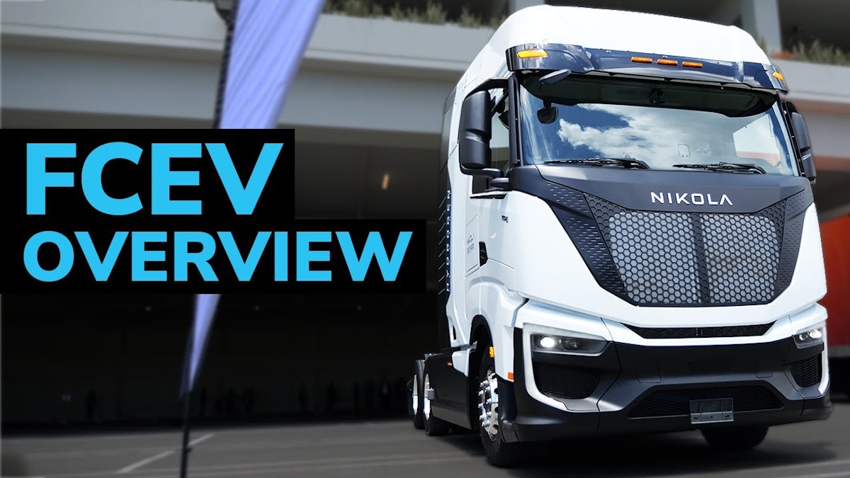 Check out Nikola's fuel cell electric truck | Commercial Carrier Journal