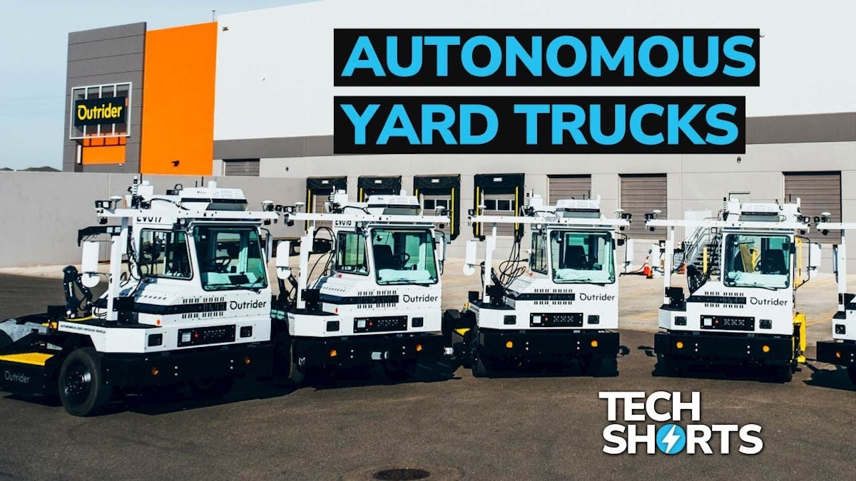 Autonomous yard trucks and a new trailer tracking system | Commercial ...