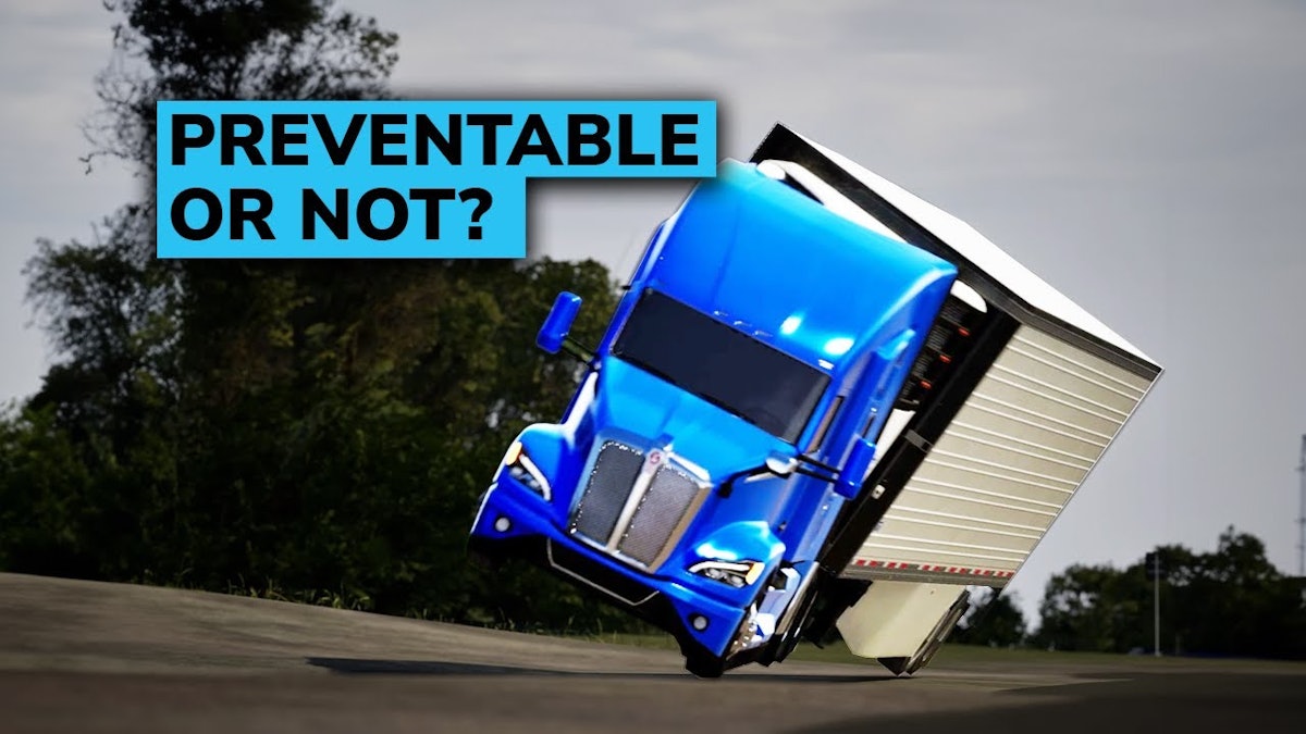 High winds flip tractor-trailer. Was this accident preventable ...