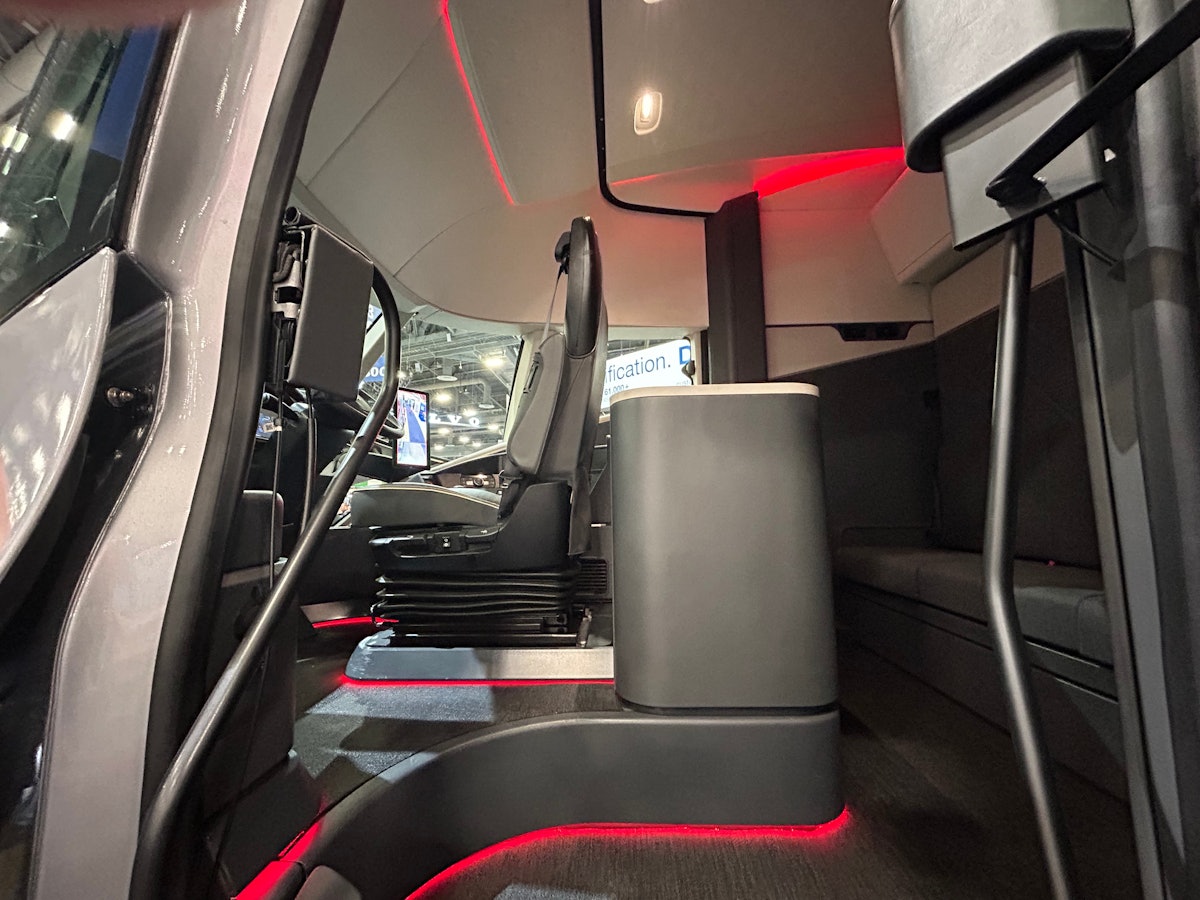 future truck interior