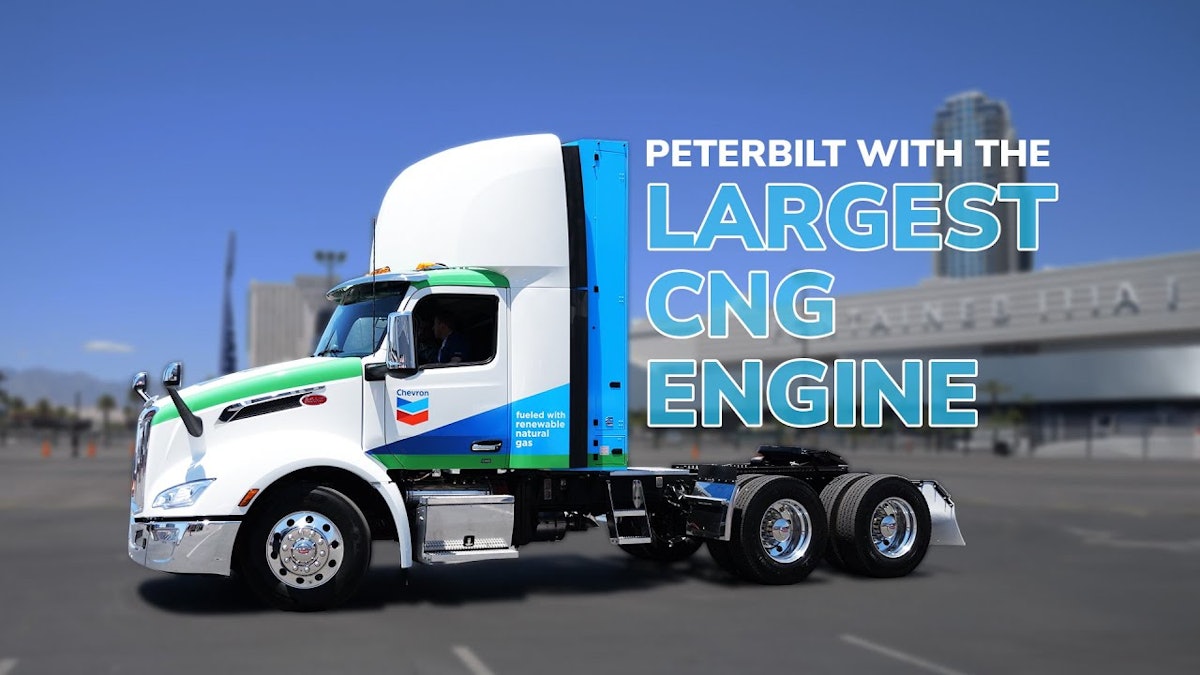 Peterbilt powered by Cummins' X15N natural gas engine | Commercial ...