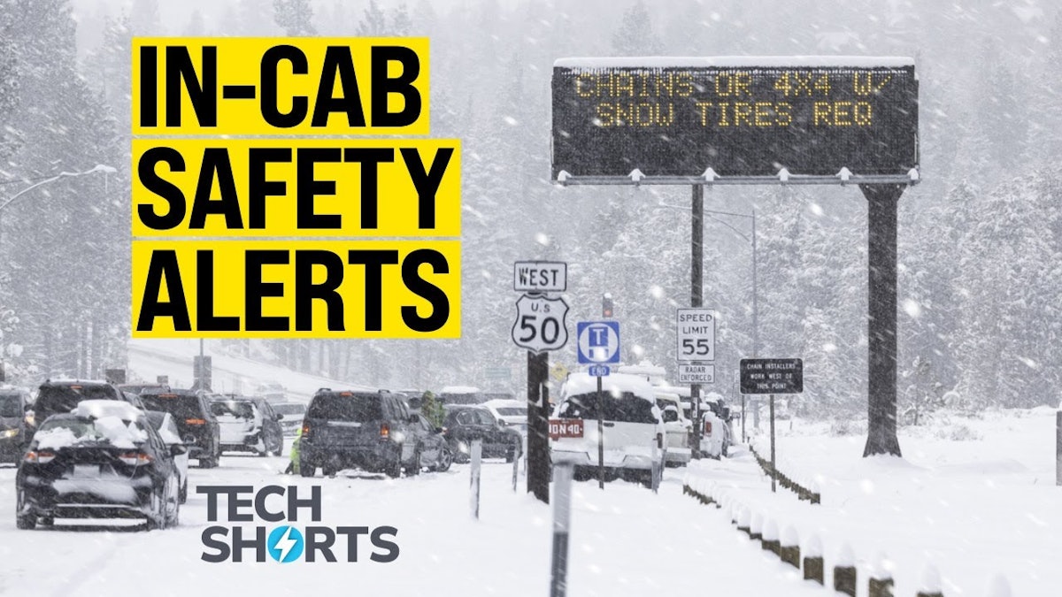 The expansion of an in-cab safety alert system, a new AI platform for ...