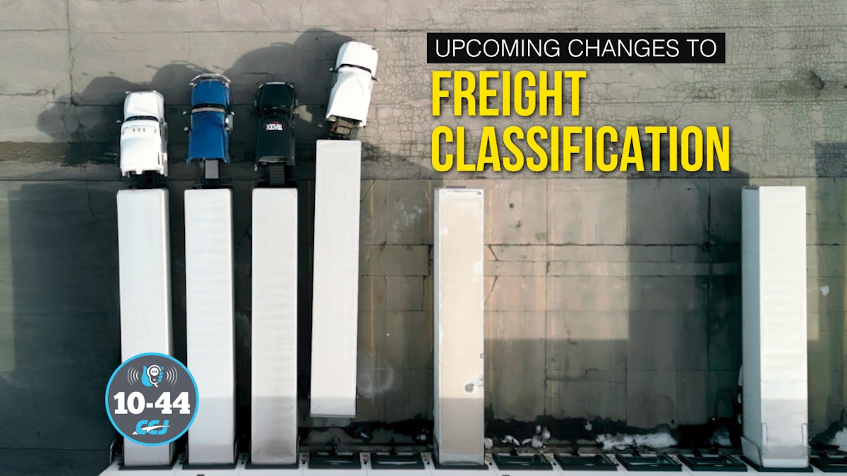 New LTL freight classification system coming in July | Commercial ...