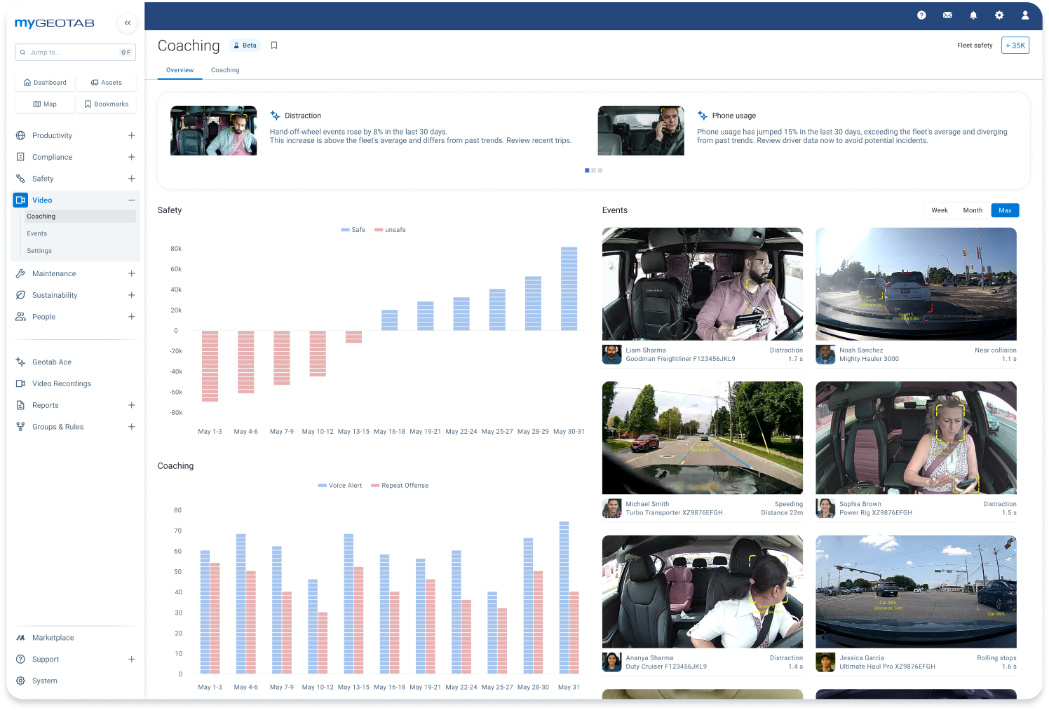 Geotab releases GO Focus Plus AI dash camera | Commercial Carrier Journal