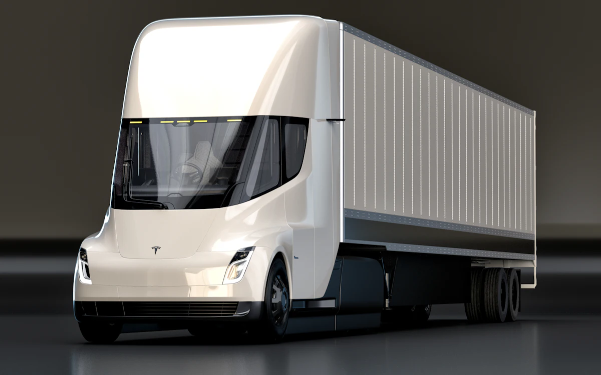 First peek of Tesla's Semi charging at a Megacharger | Commercial ...